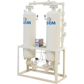 Heatless Compressed Air Dryer 150 CFM Desiccant Activated Alumina